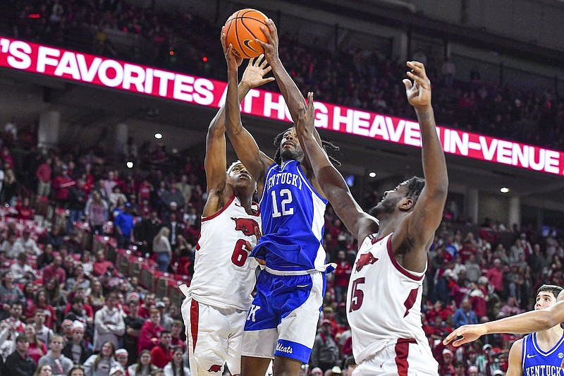 Kentucky's Antonio Reeves goes off at Bud Walton Arena again | Whole ...