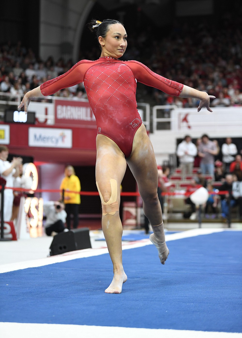 Arkansas defeats Auburn gymnastics | Whole Hog Sports