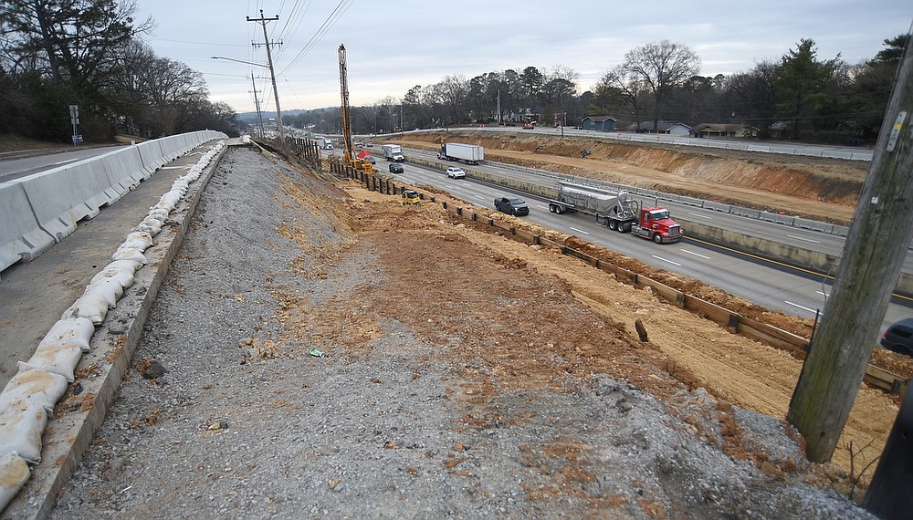 Phase 2 of Chattanooga's I-75/I-24 ‘split’ project at 25% complete as ...
