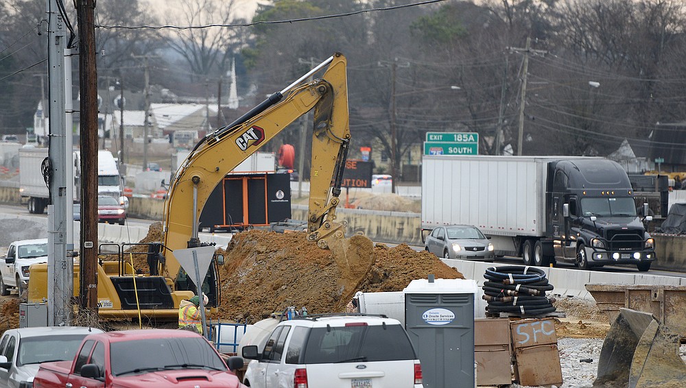 Phase 2 of Chattanooga's I-75/I-24 ‘split’ project at 25% complete as ...