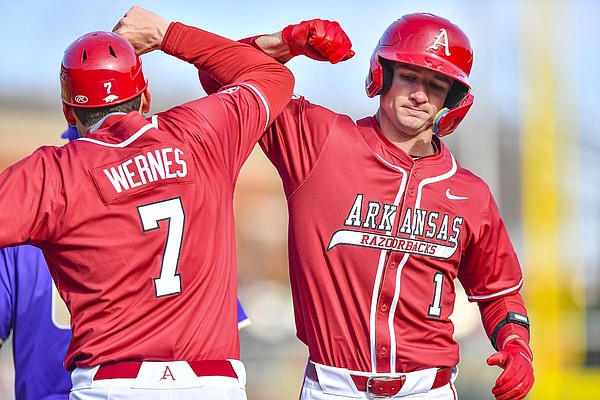 Wilmsmeyer's big day a continuation of recent play for Arkansas ...