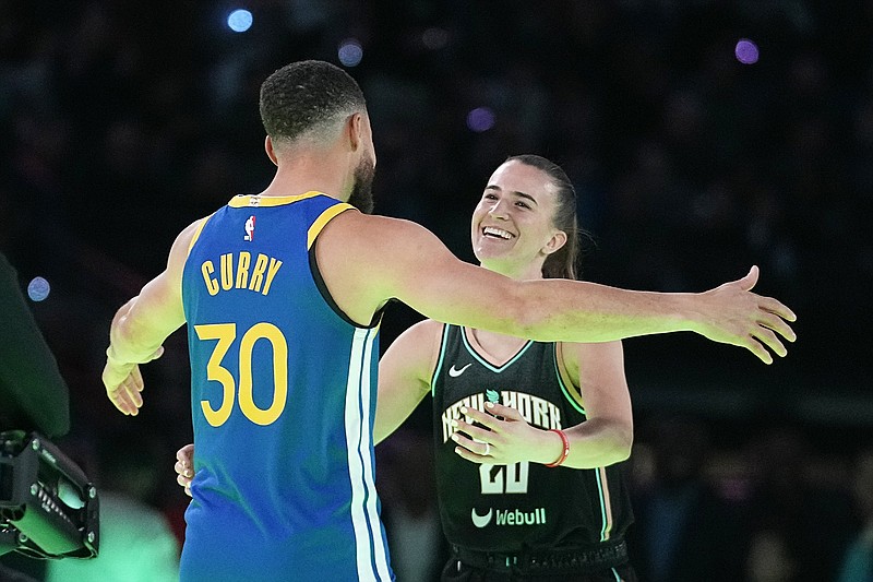 Curry tops Ionescu in 3-point shootout at All-Star weekend | Jefferson ...