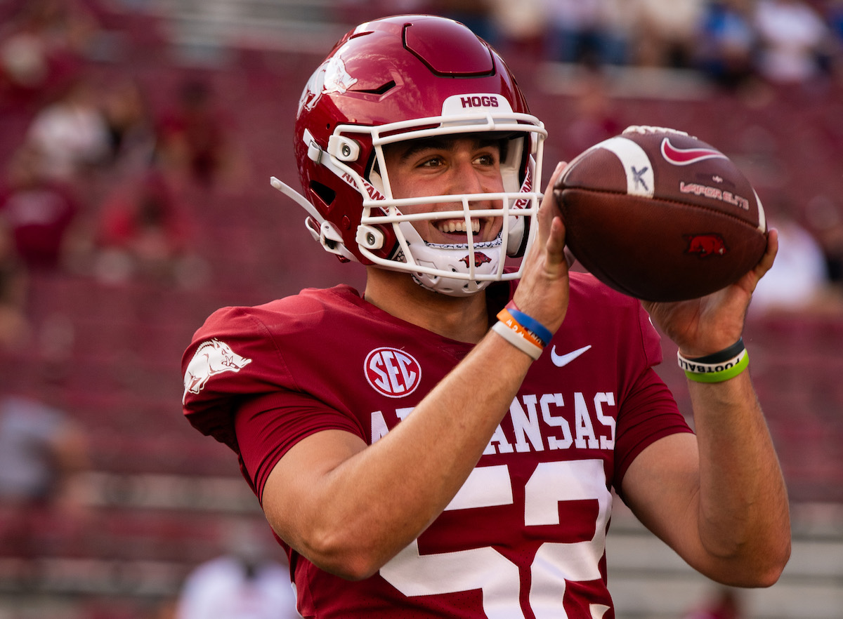 James Madison freshman Schmidly has long family ties to Razorbacks ...