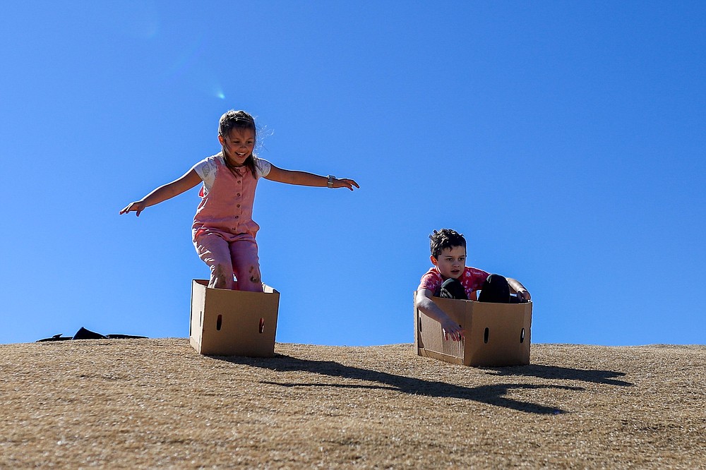 Having fun on Cardboard Hill | Chattanooga Times Free Press