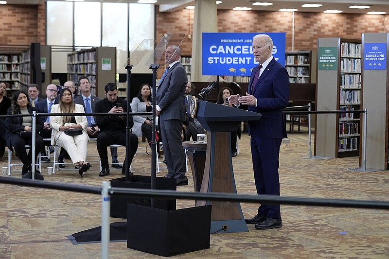 U.S. unveils more student debt relief | Northwest Arkansas Democrat-Gazette