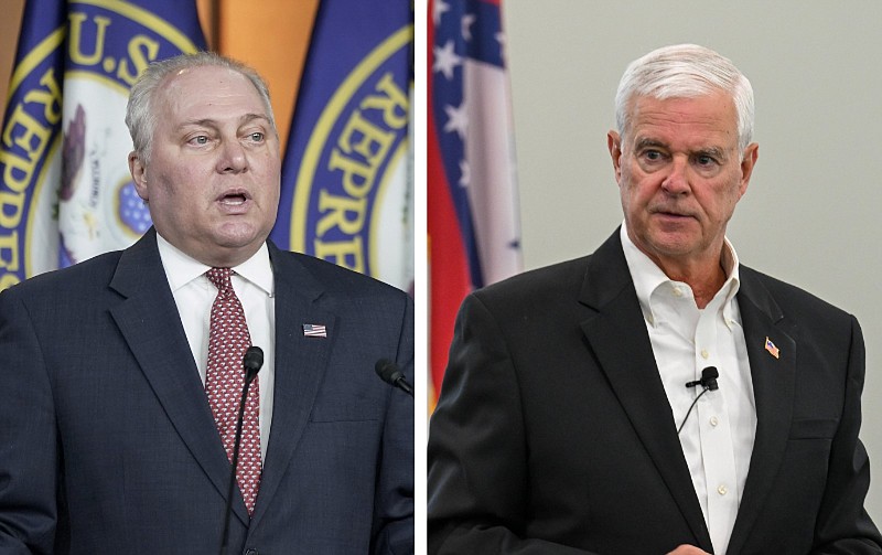 House majority leader campaigns for Womack, says Ukraine aid solution ...