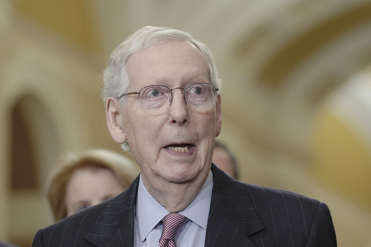 McConnell will step down as the Senate Republican leader in November ...