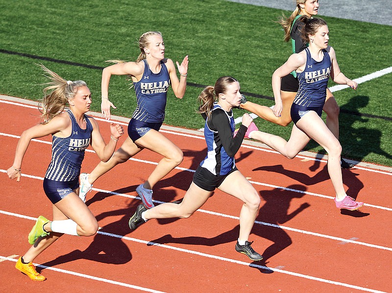 Helias boys, girls track and field wins team titles at Blair Oaks ...