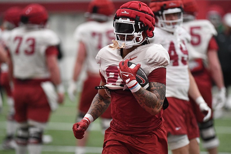 Arkansas running back Ja'Quinden Jackson no stranger to adversity ...