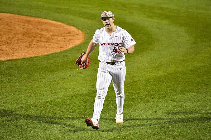 Arkansas baseball notebook: Gage Wood leads bullpen effort, strange ...