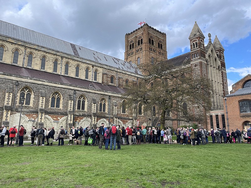 Easter Monday pilgrimage a tradition for Church of England diocese ...