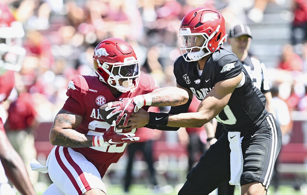 Spring fling: Hogs’ playmakers shine during finale | The Arkansas ...