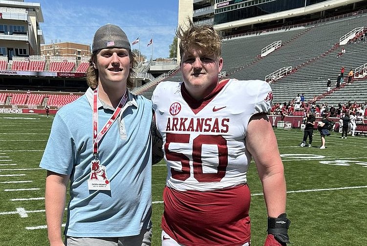One of the nation’s top '26 O-linemen, gets VIP treatment during ...