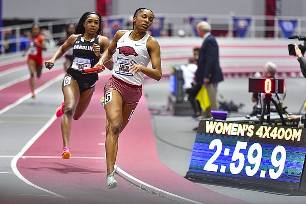 Arkansas sprinter Kaylyn Brown hoping to turn dreams into reality at ...