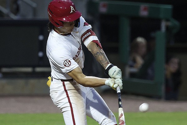 Aloy has 5 RBI as Arkansas baseball beats UAPB in 7-inning run rule ...
