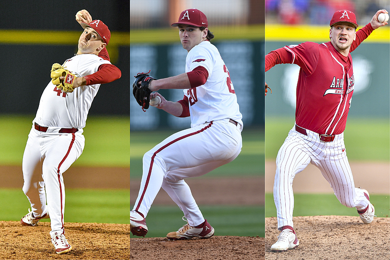 Arkansas baseball has 3 on midseason watch list for best relief pitcher ...