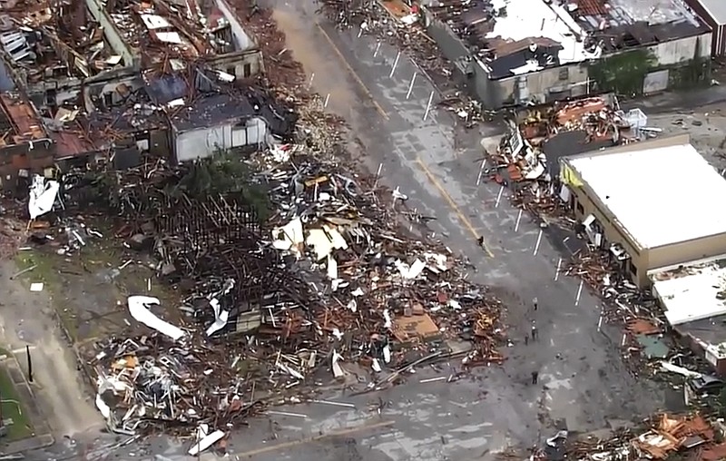 Tornadoes kill 4 in Oklahoma, leaving trail of destruction and thousands without power ...