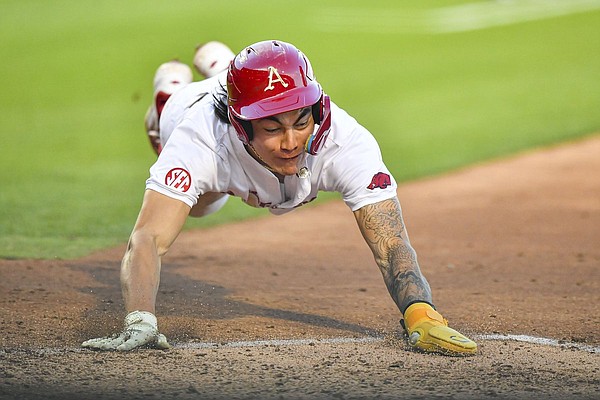 Arkansas baseball scores 11 over 4 innings to handle Missouri State ...