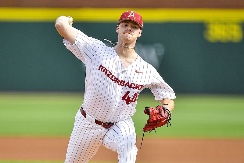 Arkansas baseball coaches opt for Ben Bybee in SEC Tournament opener ...