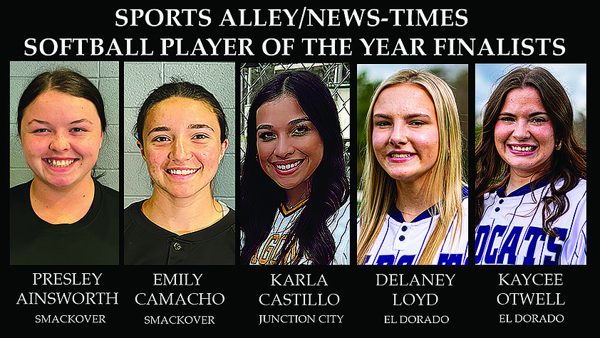 Finalists announced for Softball Player of the Year | El Dorado News