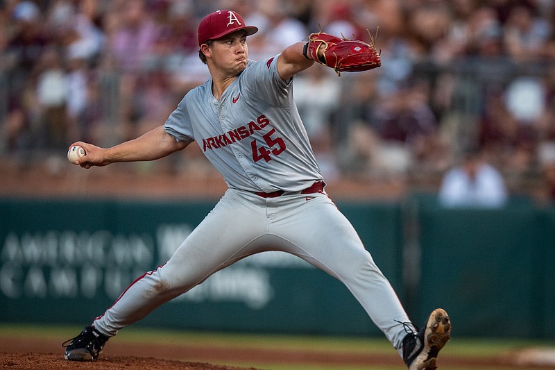 Arkansas baseball notebook: Gage Wood solid in first SEC start, Mason ...