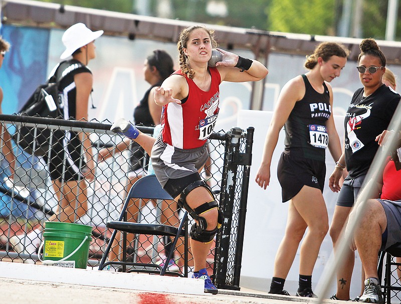 Calvary Lutheran’s Morris wins Class 1 shot put state title | Jefferson ...