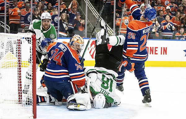 Oilers beat Stars 5-2 in Game 4 to tie Western Conference final ...
