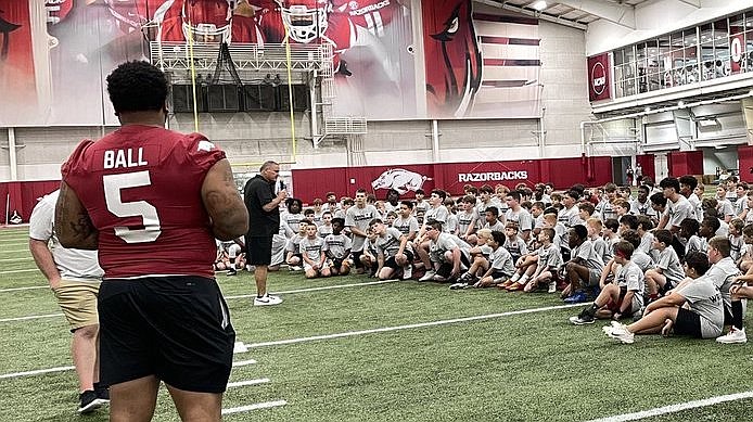 VIDEO: Sights and sounds from Arkansas Football Youth Camp | The ...