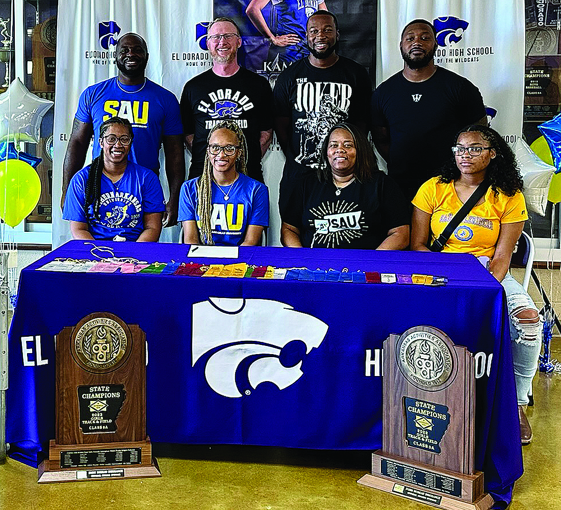 El Dorado's Moore signs to run track at SAU | El Dorado News