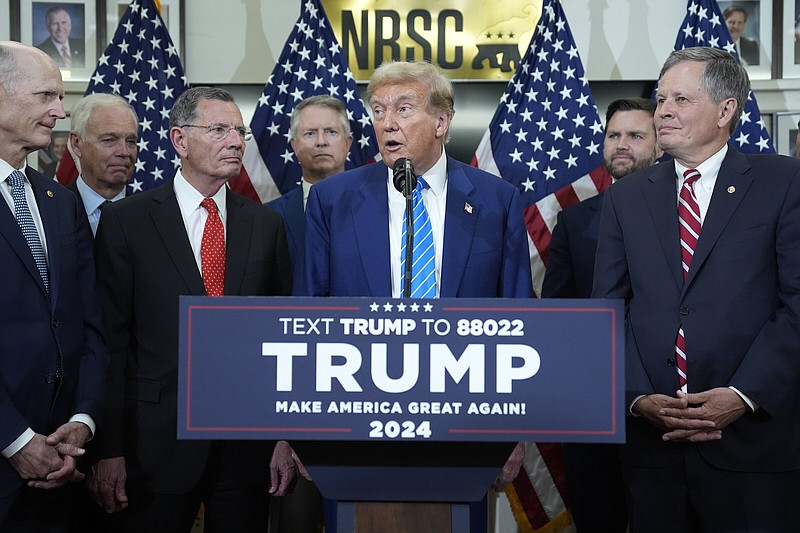 Trump returns to Capitol Hill | Northwest Arkansas Democrat-Gazette
