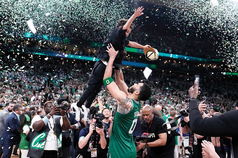 Celtics win 18th NBA championship with Game 5 victory against Mavericks ...