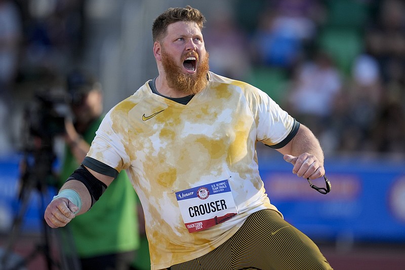 Crouser qualifies for Paris, seeking third shot-put gold | The Arkansas Democrat-Gazette ...