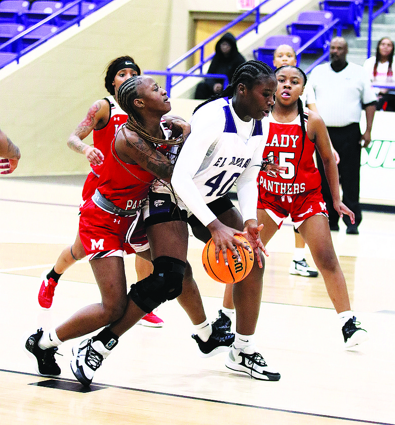 El Dorado's Tillis works on low post game | El Dorado News