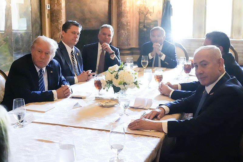 Netanyahu meets with Trump at Mar-a-Lago, offering measured optimism on ...