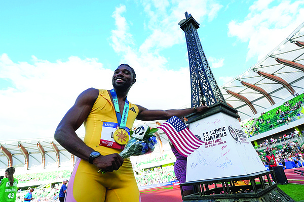 Lyles looks to be star of Olympics, and bring track along for the ride ...