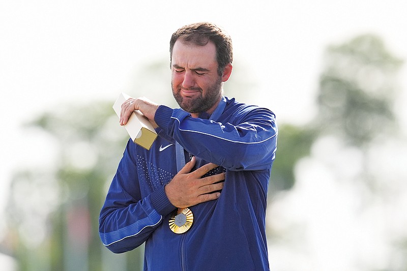 Scheffler gets Olympic golf gold medal in a thriller with a 62 | Fulton Sun