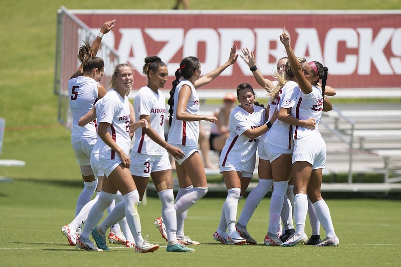 Arkansas soccer beats Kansas State 6-1 in penultimate exhibition ...