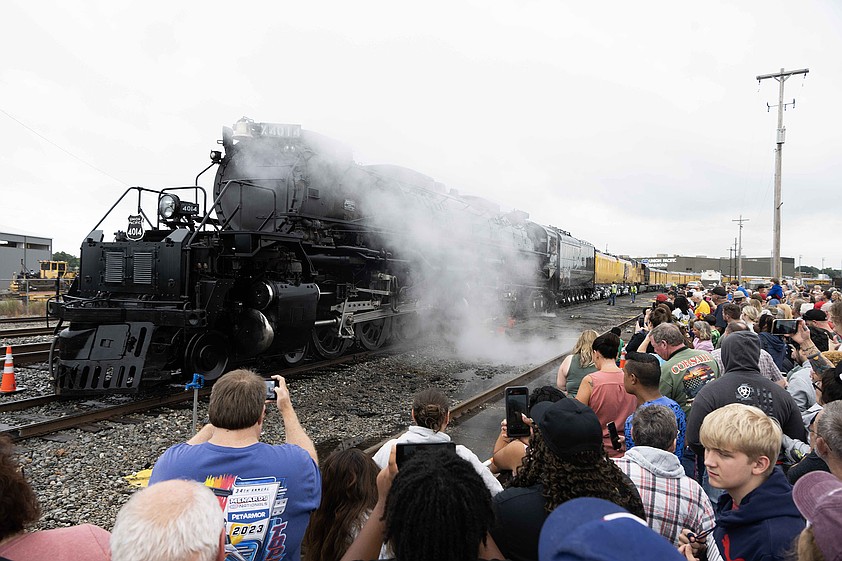 Big Boy locomotive rolls through North Little Rock | The Arkansas ...