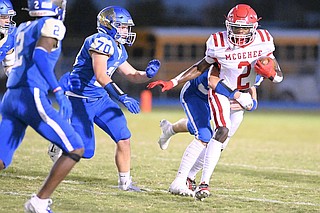 Love provides a spark, leads McGehee to win with 2 TDs | The Arkansas ...