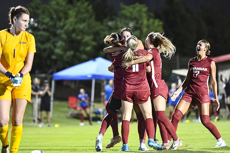 Arkansas soccer has No. 1 ranking for first time in program history ...