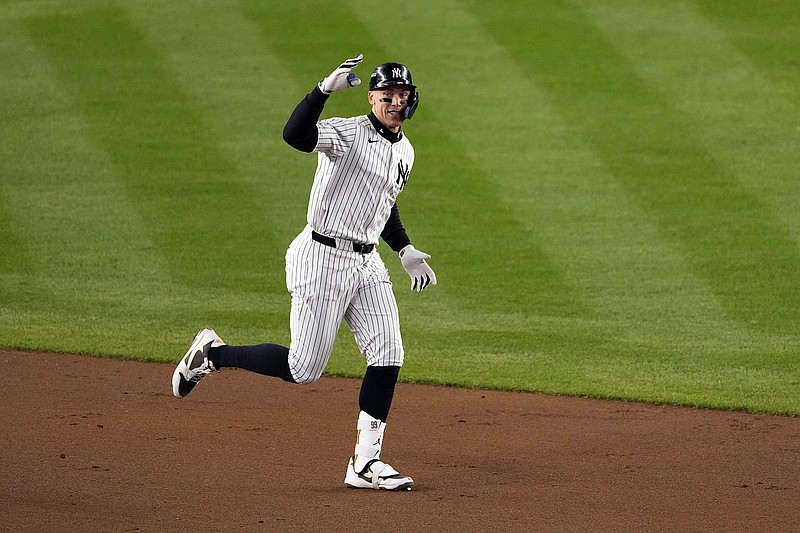 Judge hits first home run of postseason, Yankees beat Guardians for 2-0 ALCS lead | Fulton Sun