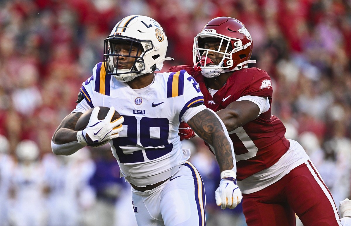 Weeks’ interception shifts momentum to LSU | Northwest Arkansas ...