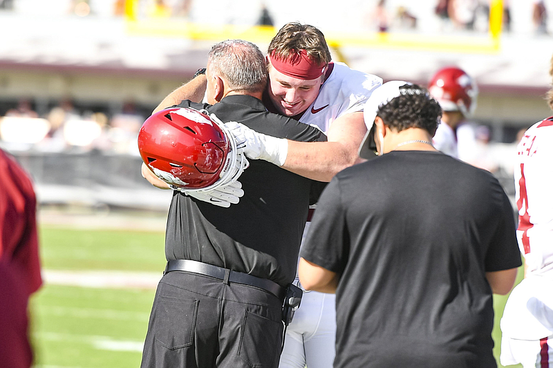 Sam Pittman has plan to redshirt Arkansas lineman Patrick Kutas while ...