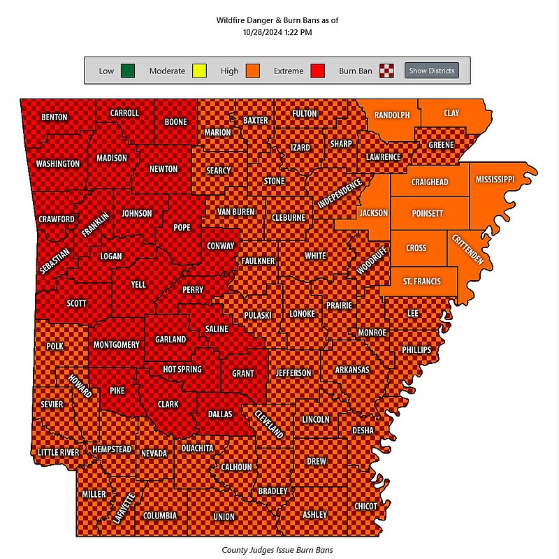 McAdoo says he won’t lift the burn ban soon | Camden News
