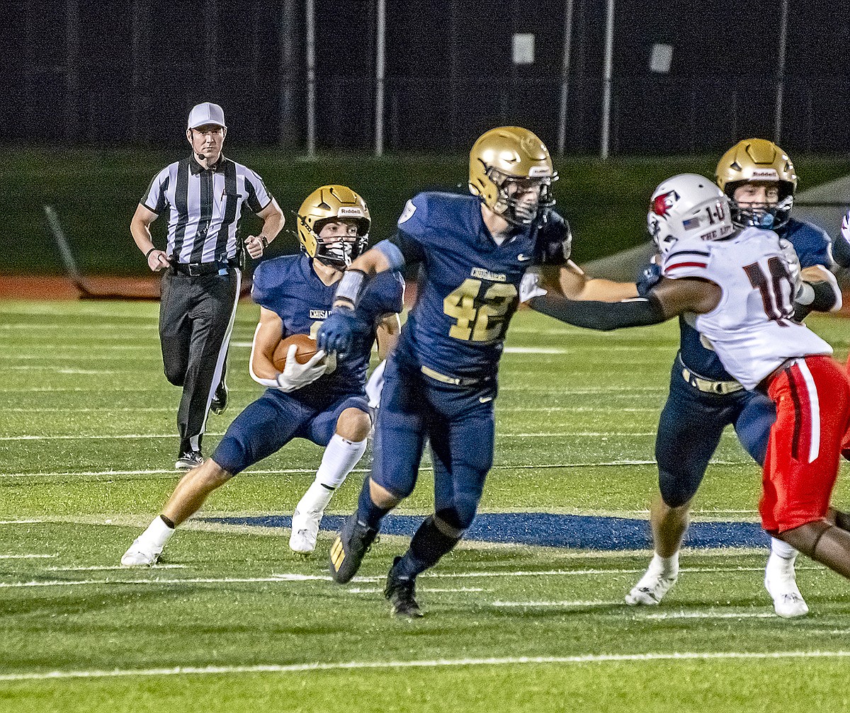 Helias to face Camdenton again in district football semifinal ...