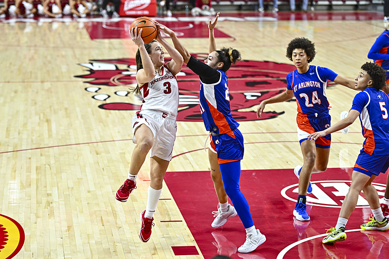 Arkansas women's basketball uses big second quarter to blow past Texas ...