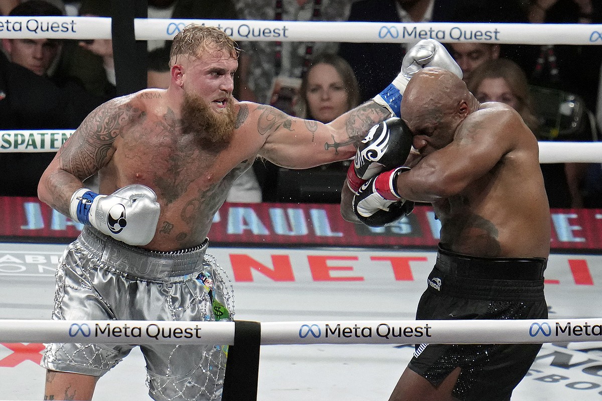 Jake Paul beats 58-year-old Mike Tyson as hits don’t match hype ...