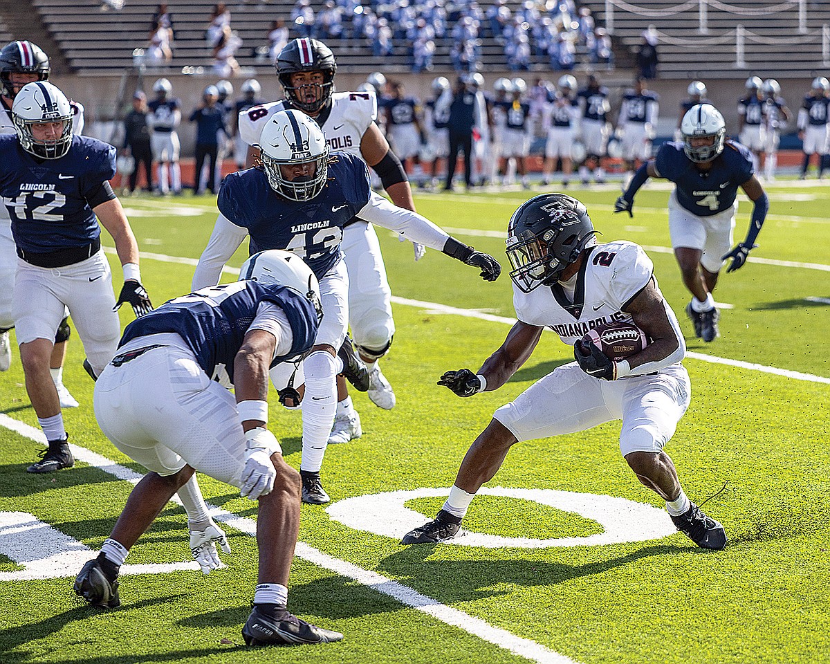 Lincoln football drops finale to No. 14 Indianapolis | Jefferson City ...