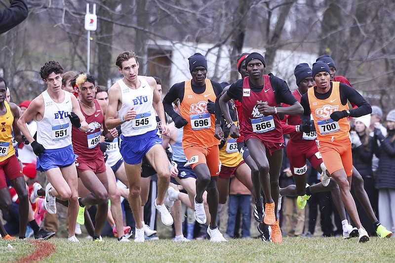 Arkansas men have best NCAA cross country finish in 20 years | Whole ...