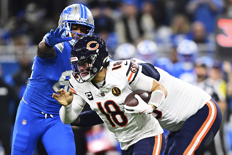 Poor clock management on final drive costly for Bears in loss to Lions ...